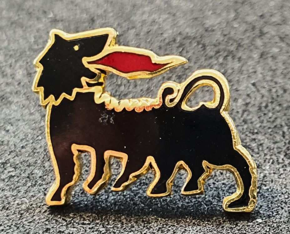 U068 - Pin Tankstellen Logo Agip / Benzin Disel Mineralöl (Gebraucht ...