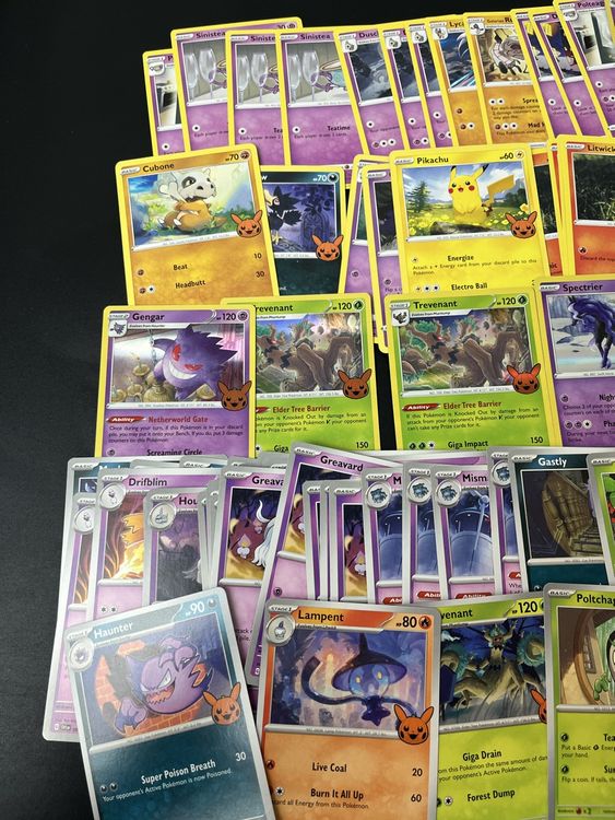 Batch of 100 Pokémon Cards Trick or Trade English Only (Neu (gemäss ...