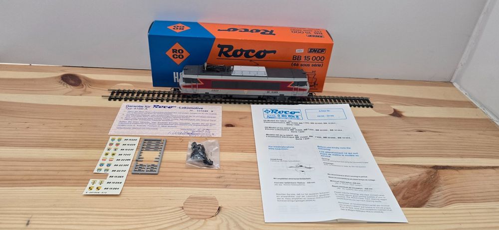 Roco H0 04166A Elektrische Lokomotive BB 15000 SNCF DC (Gebraucht) in ...