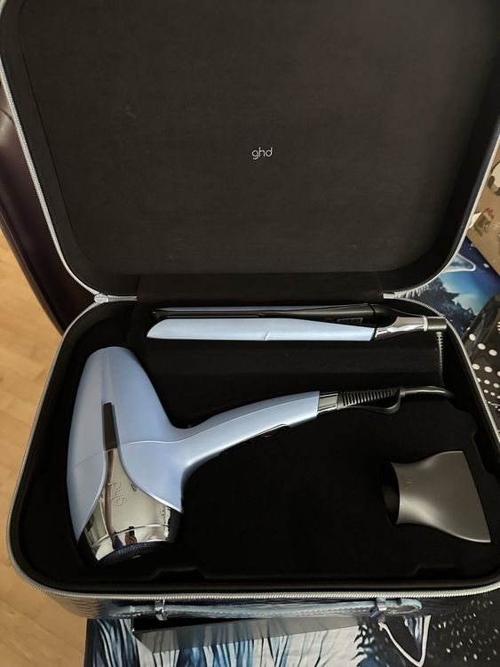 ghd Chronos & Helios Deluxe Set - Limited Edition Icy Blue (Neu und ...