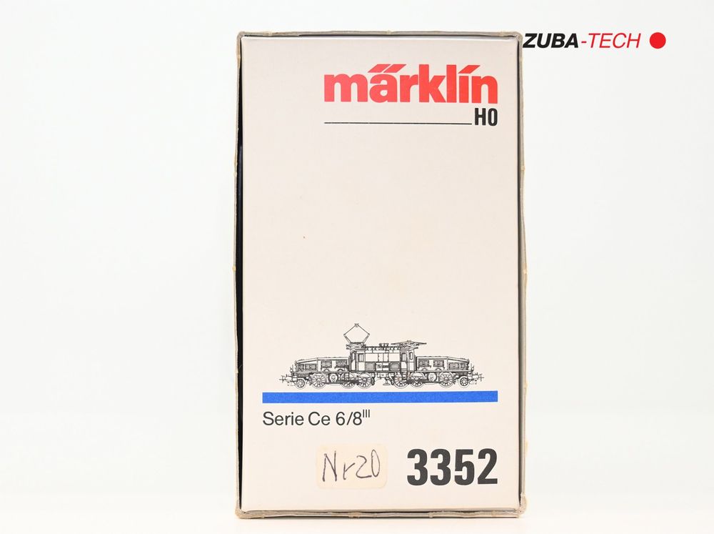 Märklin 3352 Ce 6/8 III "Krokodil" SBB, H0 WS Analog mit OVP (Gebraucht) in St. Gallen für CHF ...