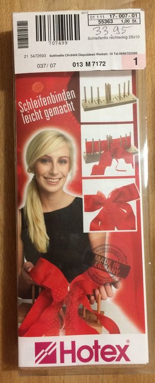 Schleifenbinder HOTEX (Neu und originalverpackt) in Schaffhausen für ...