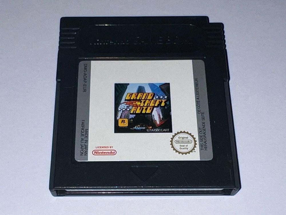 Nintendo Game Boy Color (GBC) Spiel - Grand Theft Auto / GTA (Gebraucht ...