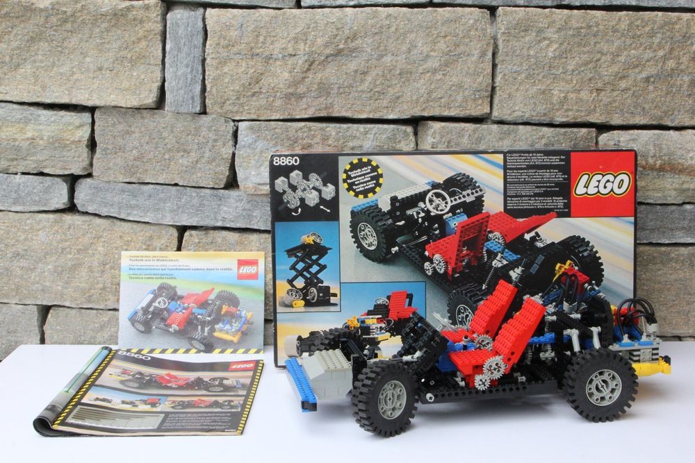 LEGO Technic 8860 Auto Chassis aus dem Jahre 1980 (Gebraucht) in Muri b ...