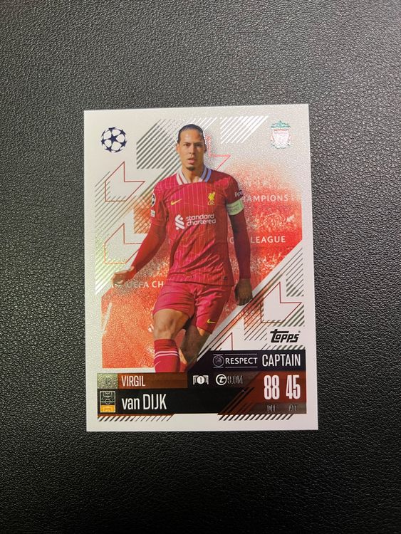 Topps Match Attax 2024/25 Virgil Van Dijk 48 (Neu (gemäss Beschreibung)) in oberrüti für CHF 0.6 ...