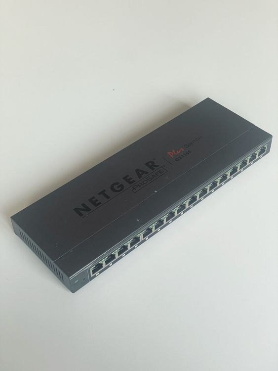 Netgear 16-port 1G Switch - GS116E (Gebraucht) in Zürich für CHF 19 ...