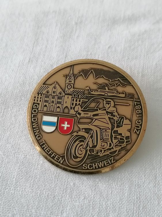 Pin Goldwing Treffen 1987 Zug / Honda Gold Wing (Gebraucht) in Basel ...