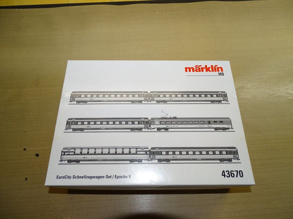 Märklin 43670 EC Wagen Set 6 Teilig, H0 | Kaufen auf Ricardo