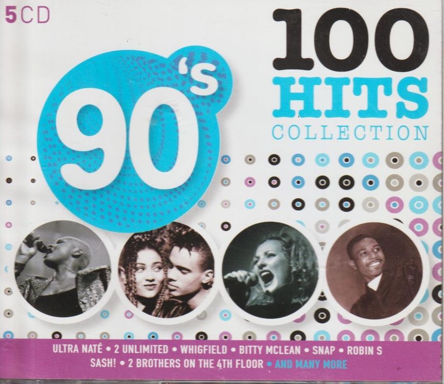 90's = 100 HITS Collection - 5 CD Set, Euro-Dance-, House (Gebraucht) in Zürich für CHF 13 – mit ...