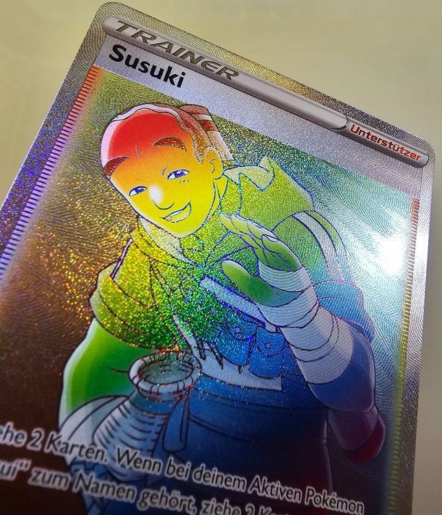 Pokemon Karte Full Art Trainer Susuki Rainbow | Kaufen auf Ricardo