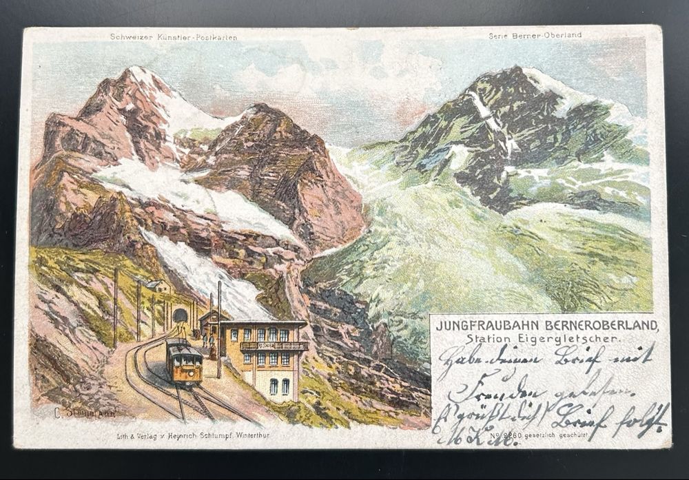 Jungfraubahn Station Eigergletscher Litho (Gebraucht) in Horw für CHF 12 – mit Lieferung auf ...