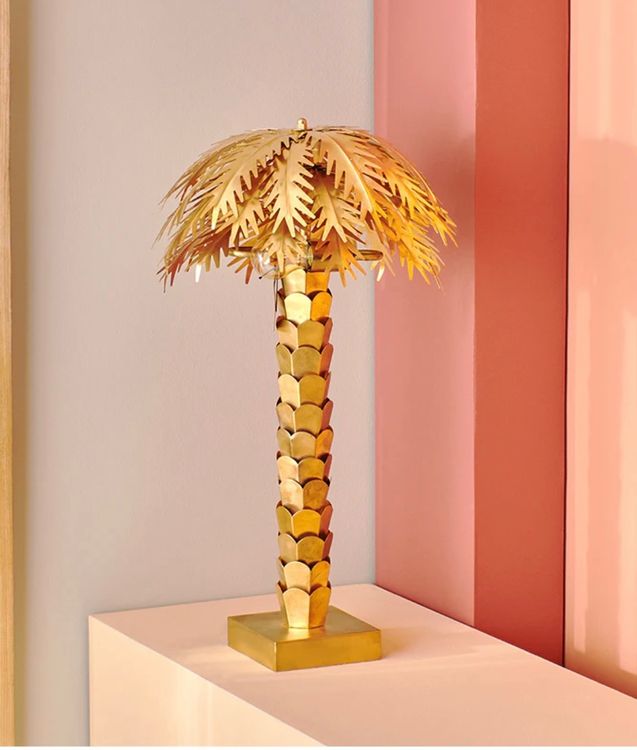 Hk living brass palm table lamp (D'occasion) à pour CHF 180 – retrait uniquement | Acheter sur ...
