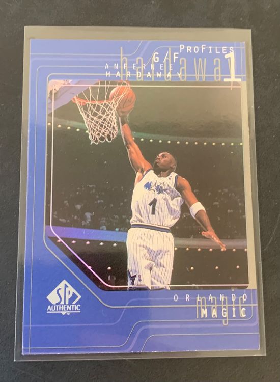 NBA Anfernee Hardaway Profiles Card (Neu (gemäss Beschreibung)) in ...