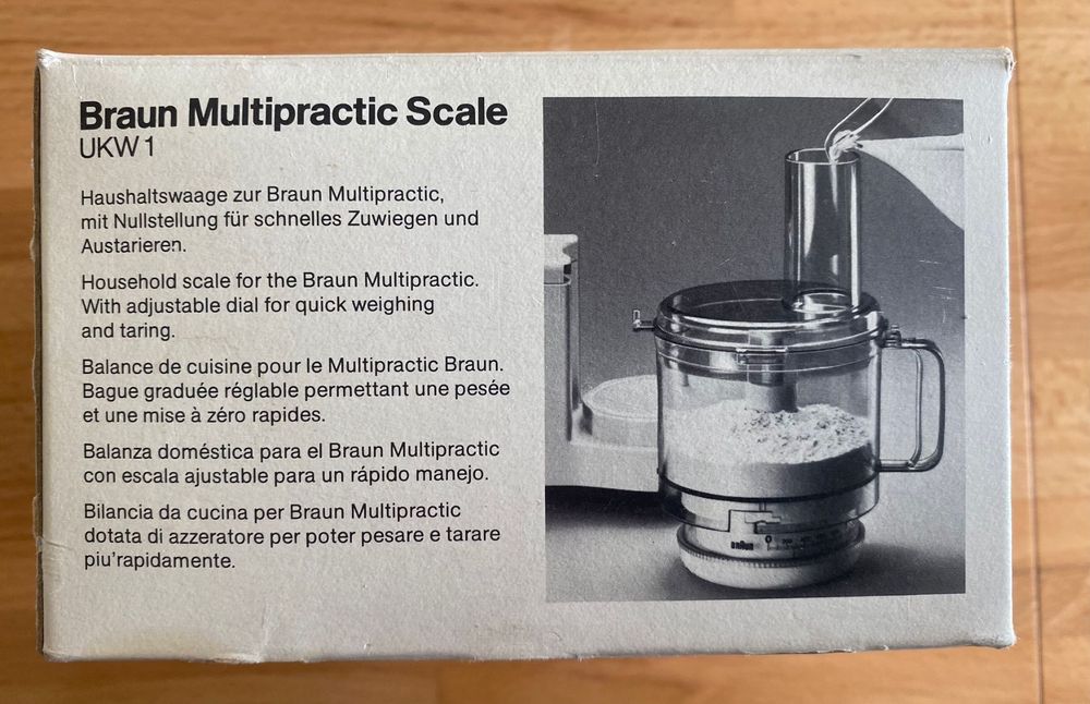 Küchenwaage Braun Multipractic Plus UKW1 Ersatzteil (Gebraucht) in ...