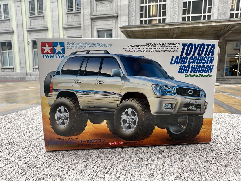 Tamiya Mini4wd Toyota land cruiser 100 wagon (Neu und originalverpackt ...