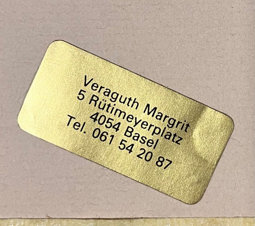 Margrit Veraguth Kollage Mischtechnik | Kaufen auf Ricardo