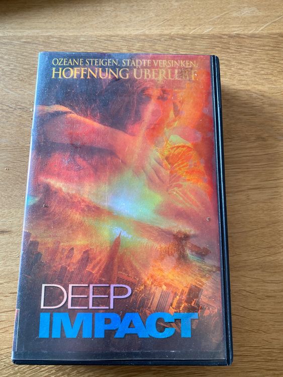 Deep Impact VHS - Apokalypse-Film für Sammler, Top Zustand (Gebraucht ...