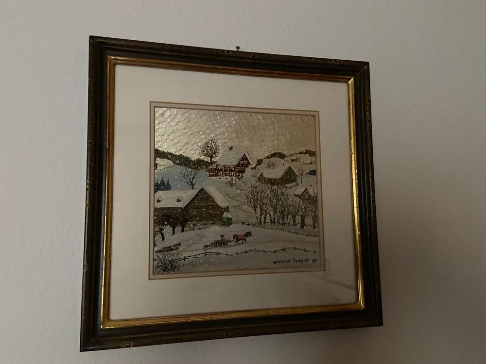 Verena Broger Haus Rütirain Appenzell im Winter (Gebraucht) in Winterthur für CHF 800 – mit ...