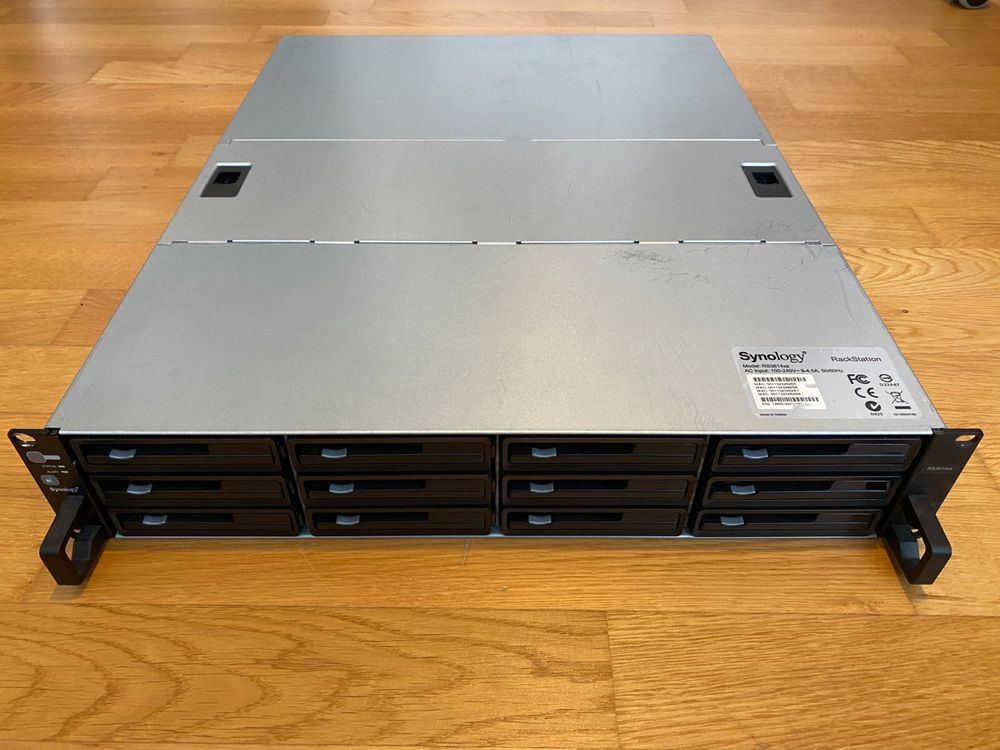 Synology RS3614xs - RackStation - 12x 4TB WD Purple (Gebraucht) in ...