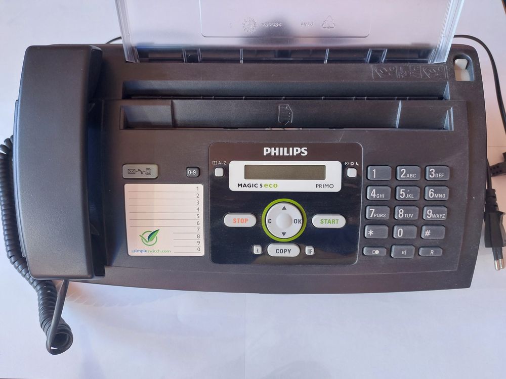 Tisch-Faxgerät PHILIPS mit Telefon und Kopierer PPF631E (Neu (gemäss ...
