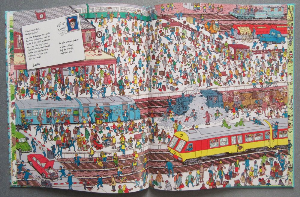 Wo ist Walter - Grosses Wimmelbilder-Spielbuch - Suchspass | Kaufen auf ...