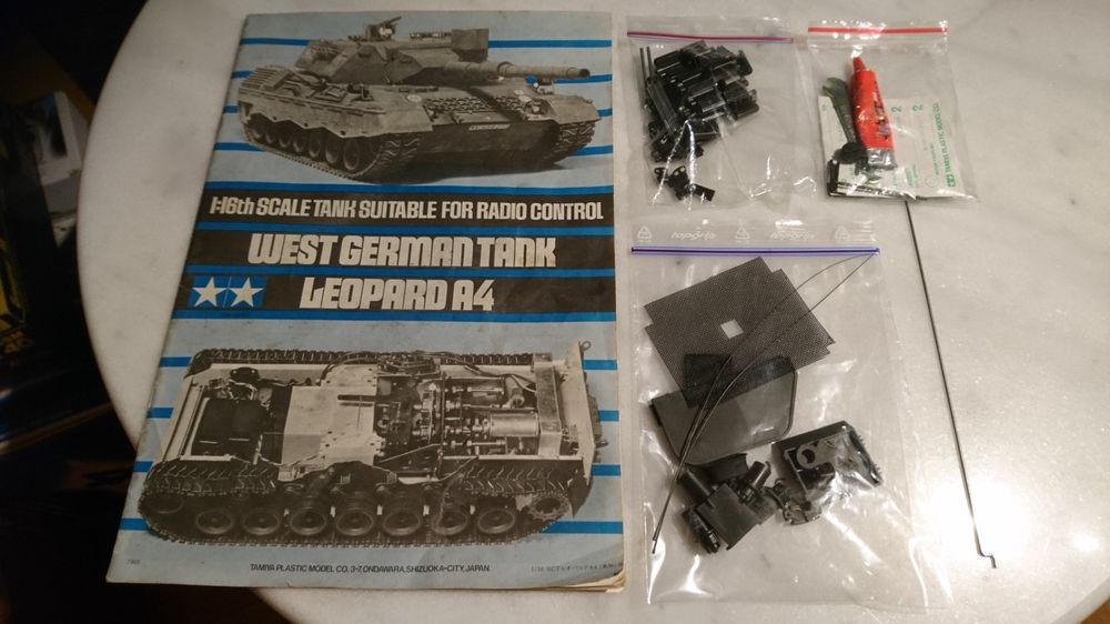 Tamiya Rc Panzer Leopard A4 ITEM 56002 | Kaufen auf Ricardo