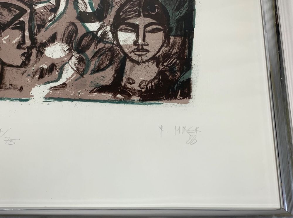 Rudolf Mirer Lithographie Handsigniert (Gebraucht) in Root für CHF 155 – mit Lieferung auf ...