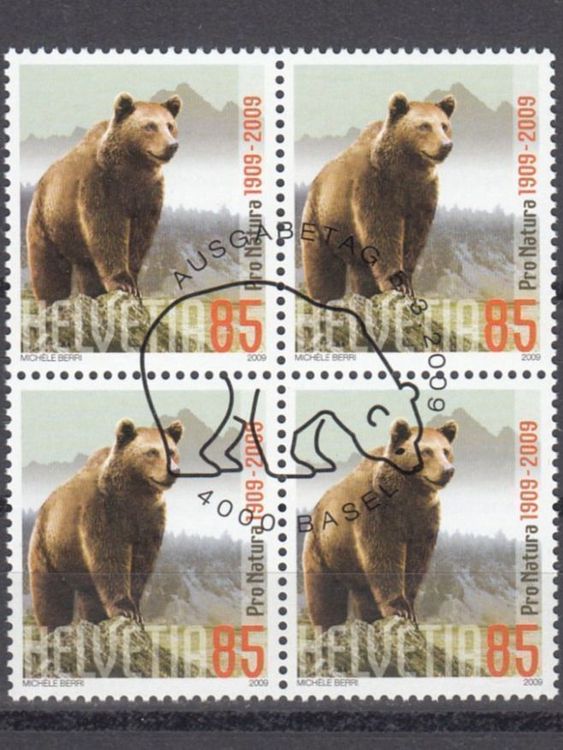 SBK 1296 im 4er-Block mit ET (Gebraucht) in Bürglen TG für CHF 2 – mit ...