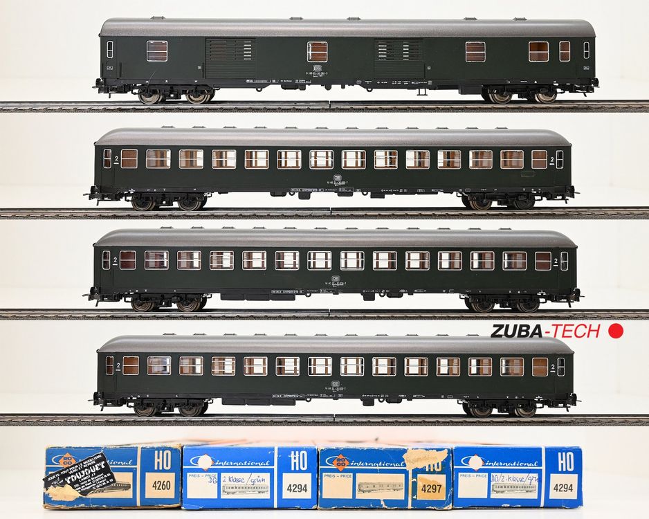 Roco 4x Personenwagen der DB, H0 GS mit OVP (Gebraucht) in St. Gallen für CHF 17 – mit Lieferung ...