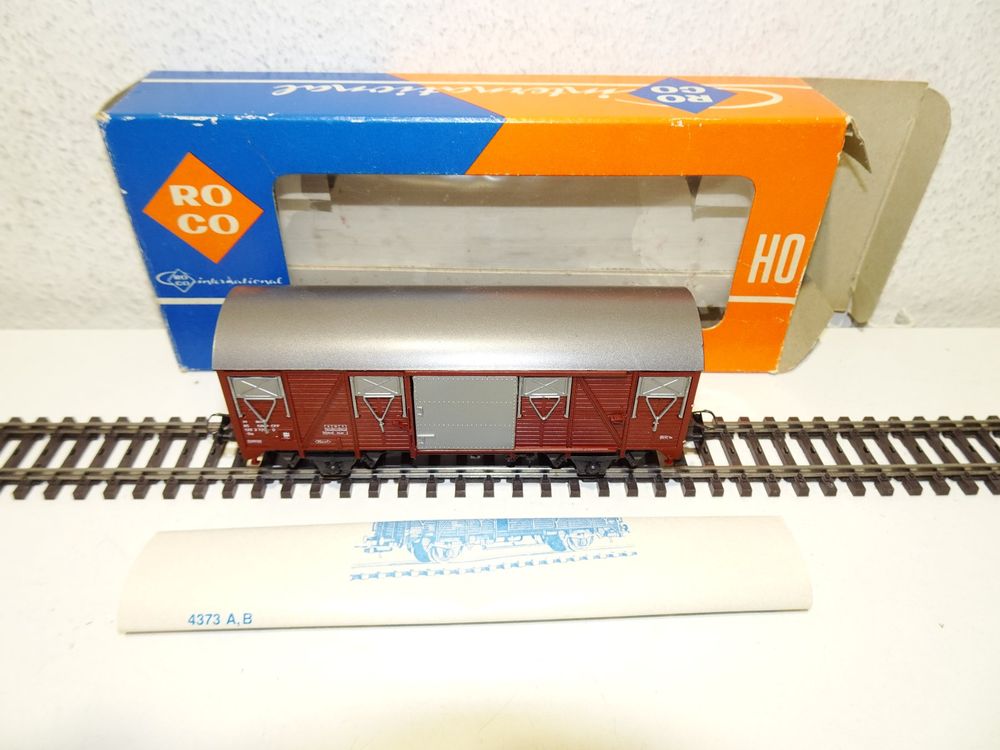 Roco Güterwagen SBB 729-0 HO 4376 | Kaufen auf Ricardo