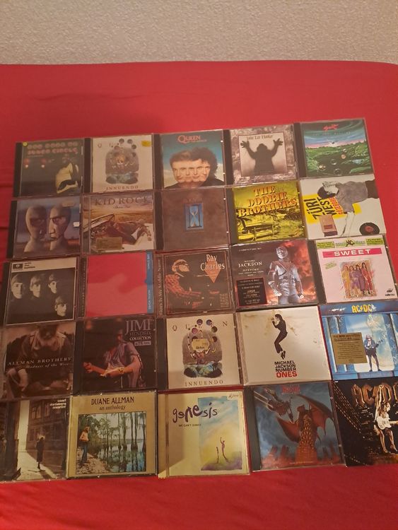 25 CD's, ROCK, POP, HARDROCK | Kaufen auf Ricardo
