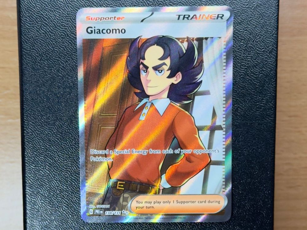 Giacomo (138/131) - Prismatic Evolutions - Pokemon TCG - EN (Gebraucht) in Chézard-St-Martin für ...
