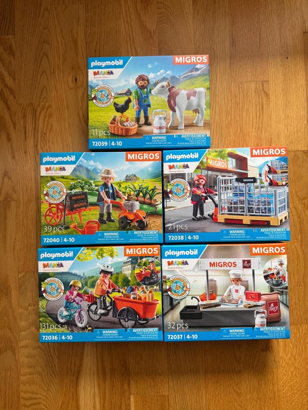 Playmobil Migros Mania- Komplette Sammlung, Neu & OVP! (Neu und ...