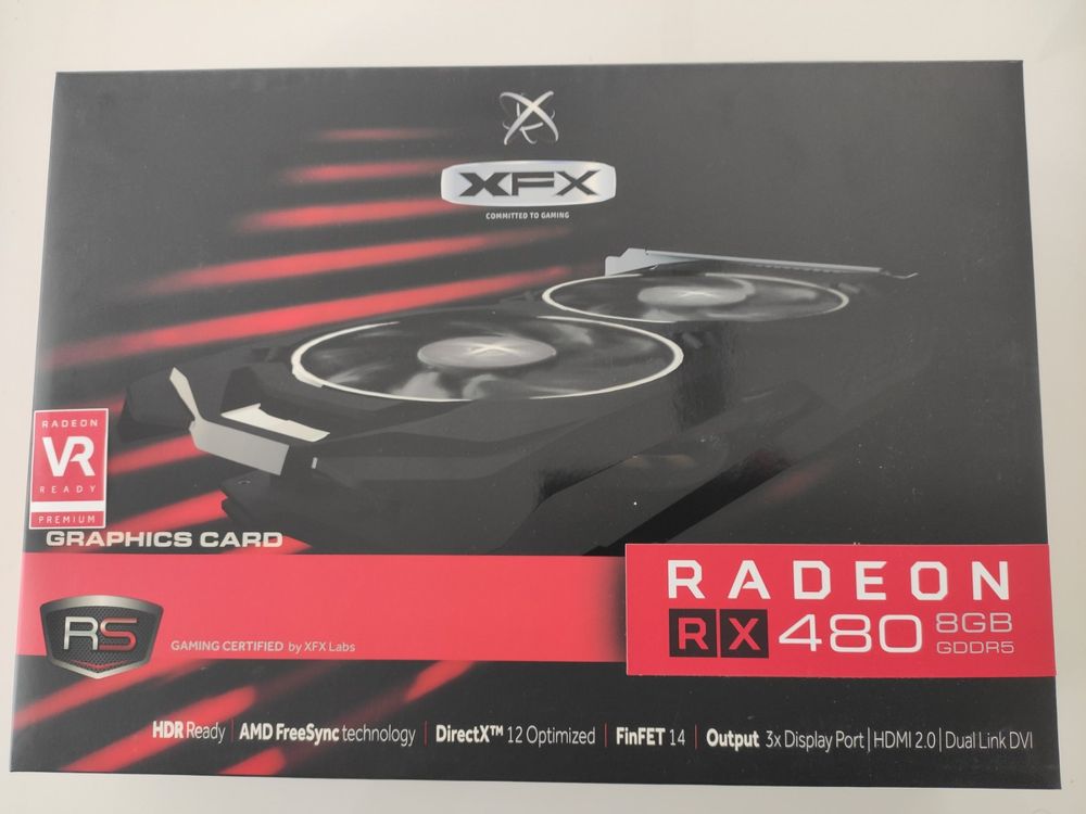 XFX RADEON RX 480 8GB GDDR5 | Kaufen auf Ricardo