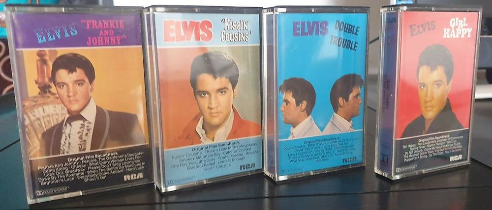 "Elvis Presley" - 4 Cassettes Collector Original Soundtracks (D ...