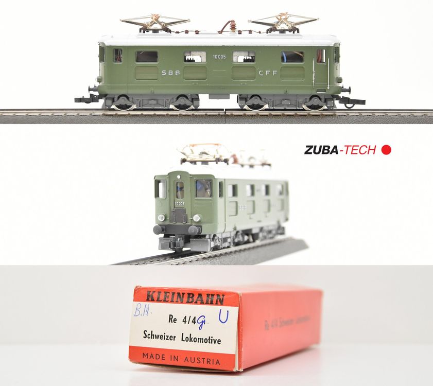 Kleinbahn E-Lok Re 4/4I SBB, H0 GS mit OVP (Gebraucht) in St. Gallen für CHF 53 – mit Lieferung ...
