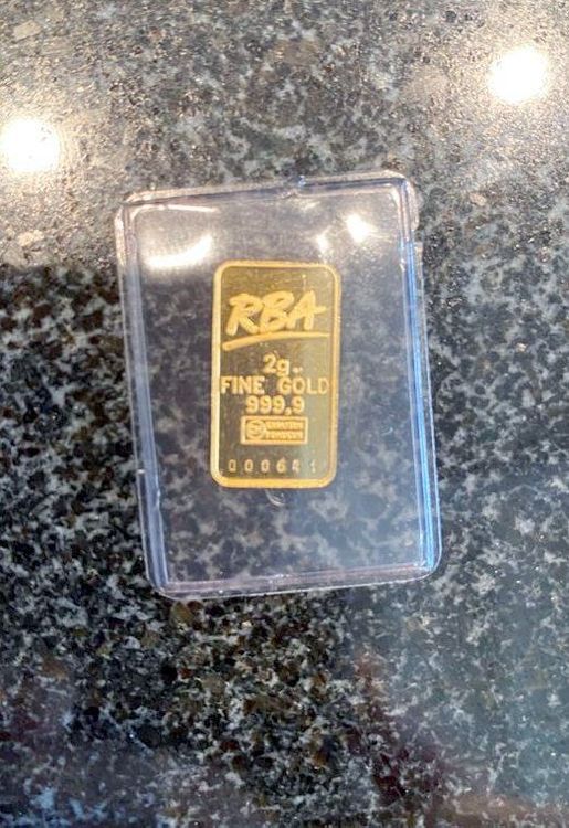 Goldbarren 2g RBA | Kaufen auf Ricardo