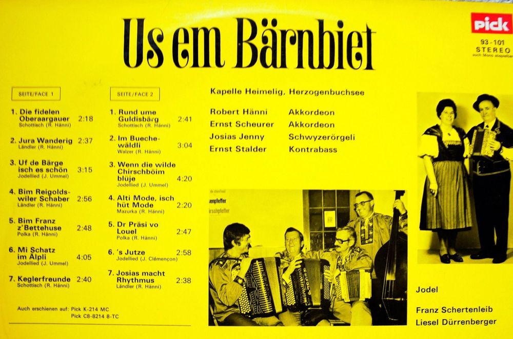 Kapelle Heimelig, Herzogenbuchsee, Robert Hänni Josias Jenny (Gebraucht ...