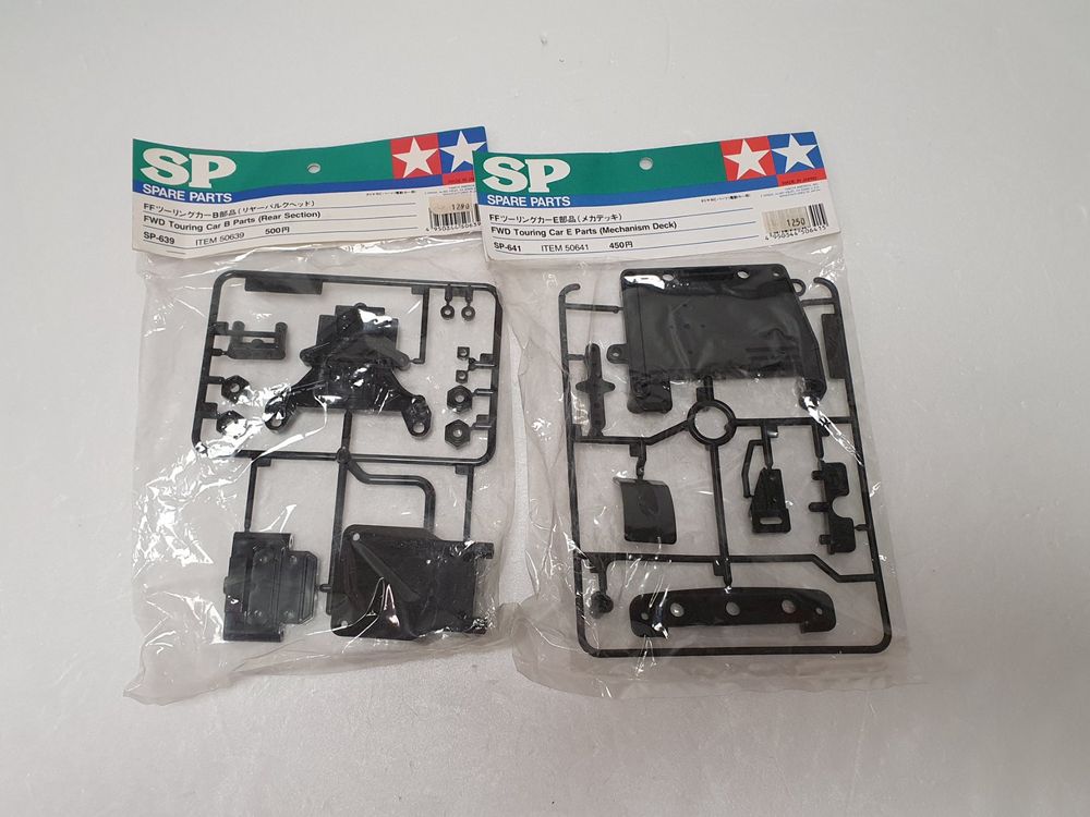 Tamiya FWD Touring Car E- und B-Parts (#50641 + 50639) (Neu und ...