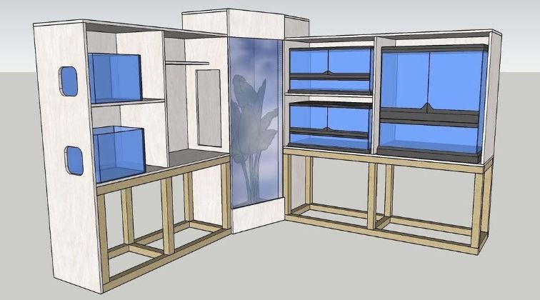 OFFRE LIMITÉE (15.03.26) Meuble unique aquarium et terrarium (Neu ...