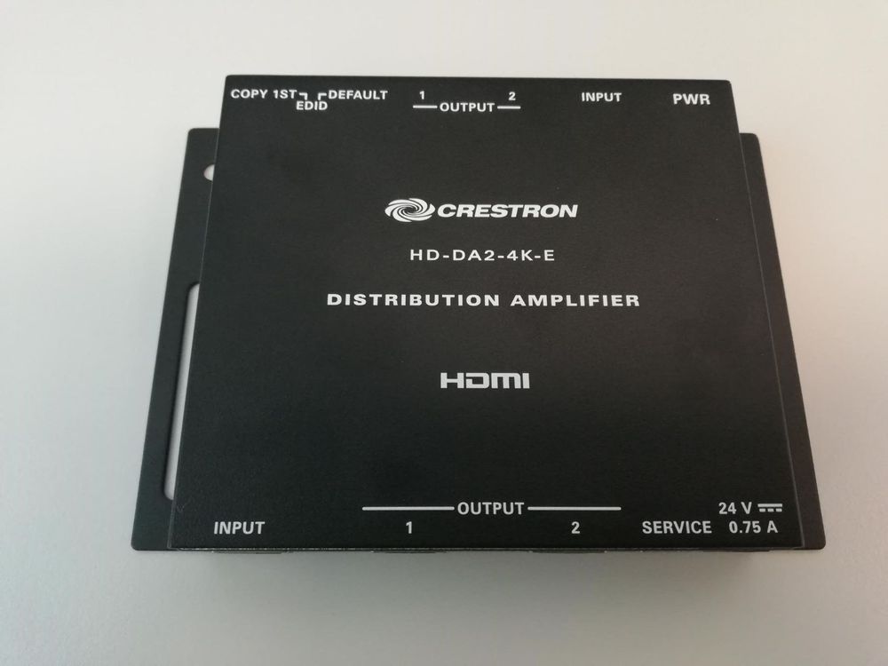 Crestron HDMI Splitter HD-DA2-4K-E (Gebraucht) in für CHF 19 – mit ...