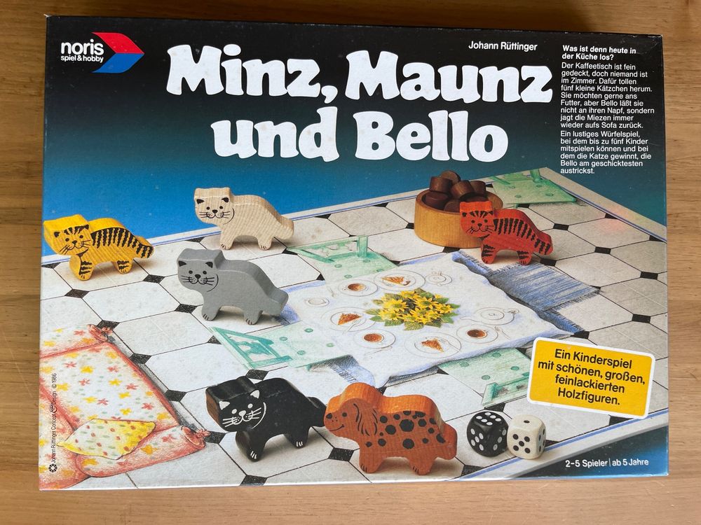 Noris - Brettspiel - Minz, Maunz und Bello (Gebraucht) in Stans für CHF ...