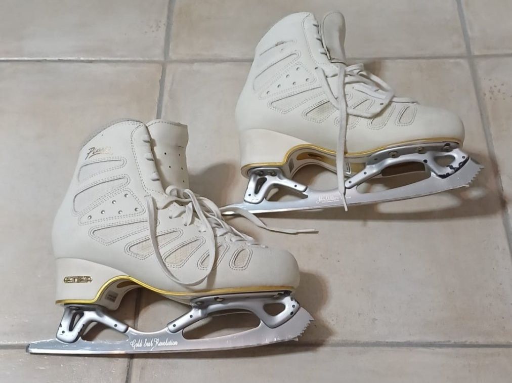 Schlittschuhe Edea Piano 255B, Gold Seal Revolution 9.25 (Gebraucht) in ...