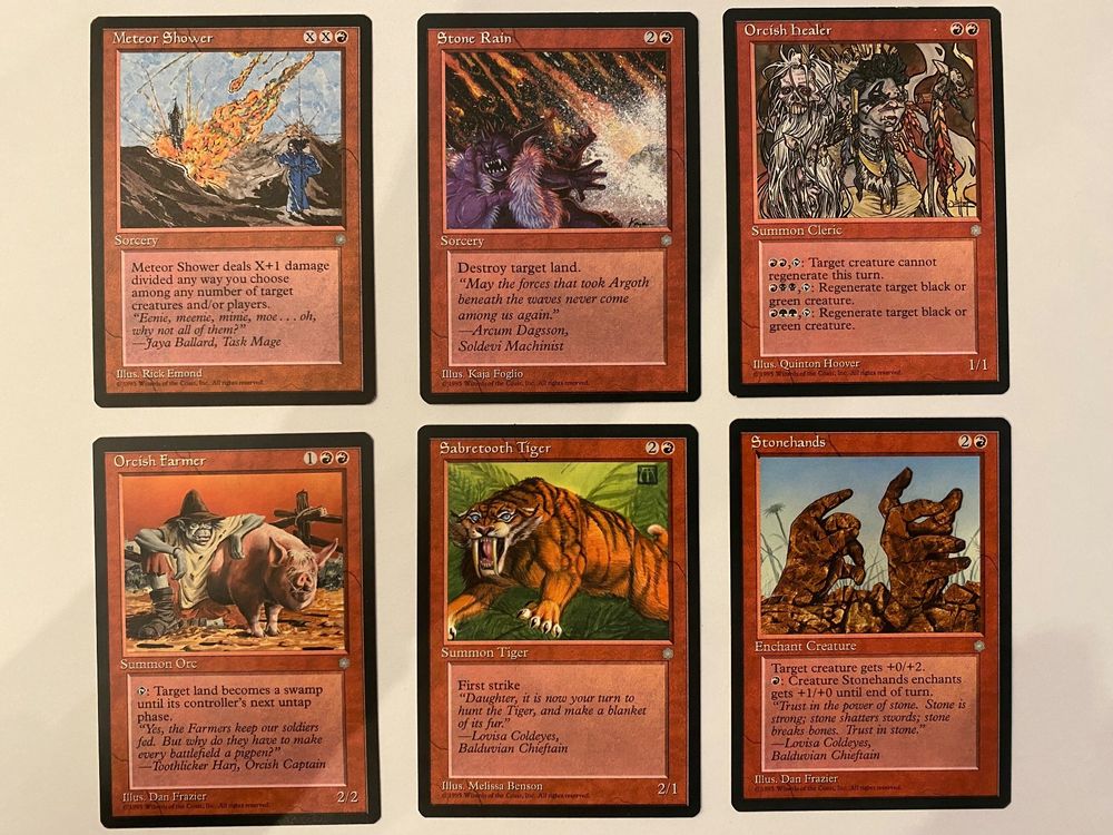 Ice Age - 17 Red Cards | Kaufen auf Ricardo