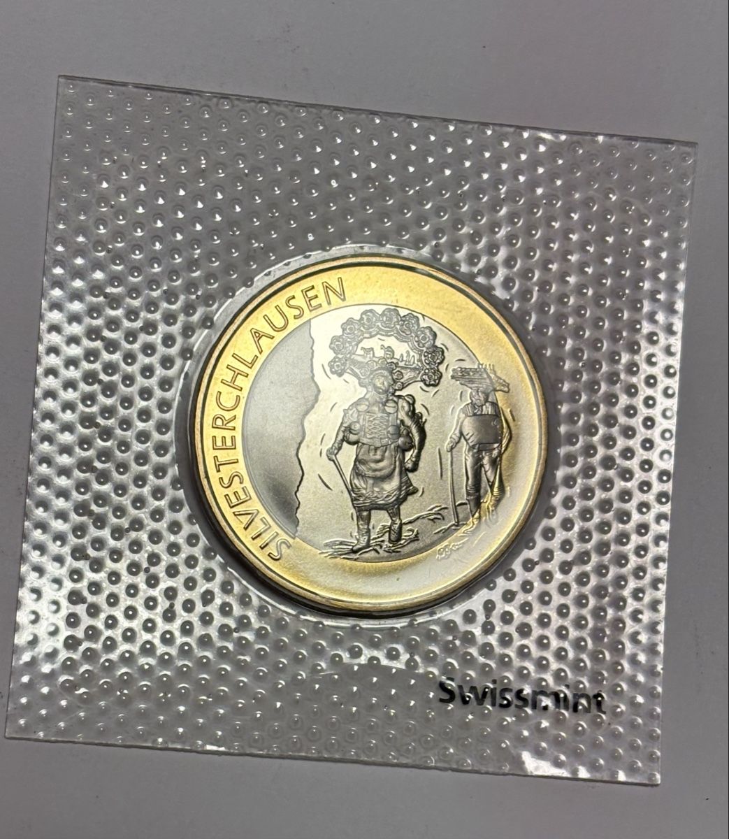 Pièce commémorative suisse 10 FR Silvesterchläuse 2013 (Neuf avec ...