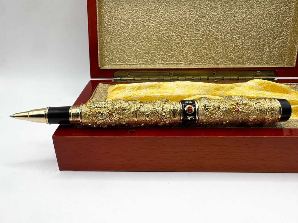 Jin Hao Dragon Pen – vergoldeter Rollerball Kugelschreiber (Gebraucht) in Dietikon für CHF 79 ...