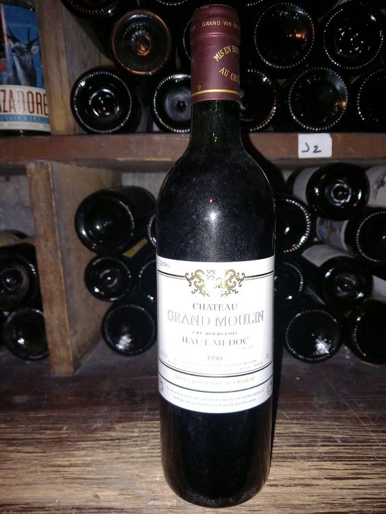 Chateau grand moulin haut-medoc 1990 (Neu (gemäss Beschreibung)) in für ...