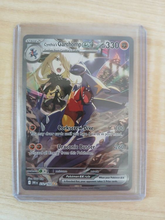 Pokemon Cynthia's Garchomp Ex 232 Destined Rivals EN | Kaufen auf Ricardo