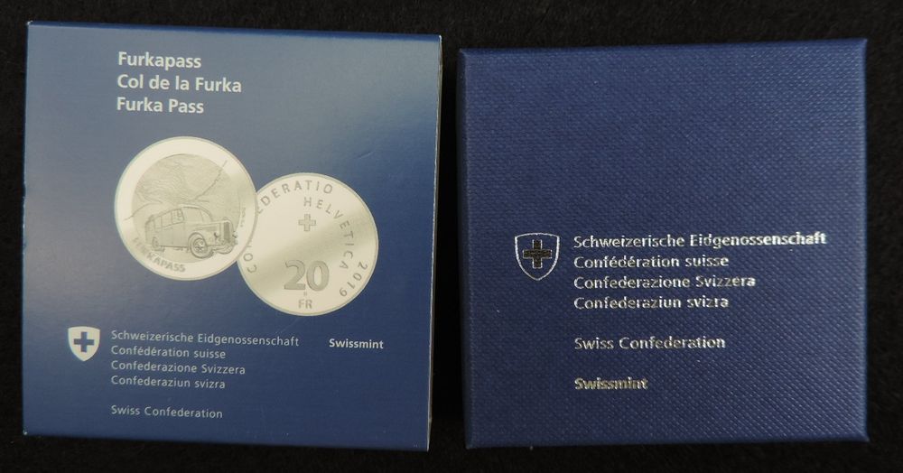 20 Franken Furkapass Gedenkmünze PP | Kaufen auf Ricardo