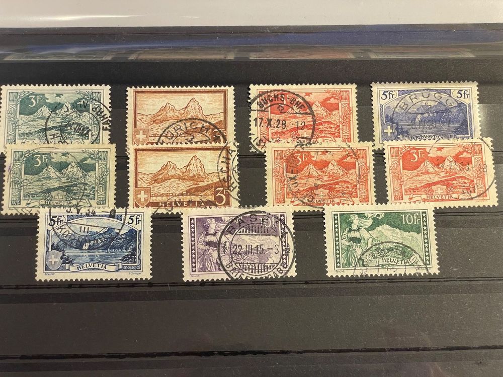 Gebiergslandschaften Lot, gestempelt (Gebraucht) in Küssnacht am Rigi für CHF 39 – mit Lieferung ...